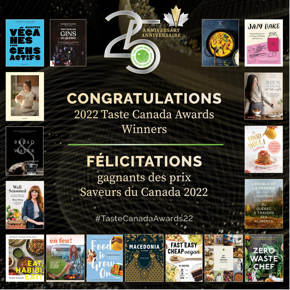 Taste Canada Awards – 2022 Winners | The Foodies Group The Foodies Group